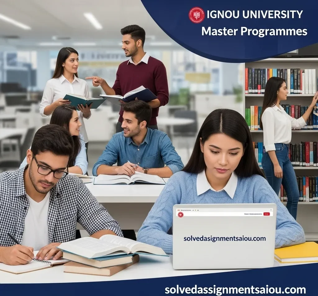 IGNOU Masters Programmes july-jan Free Solved Assignments