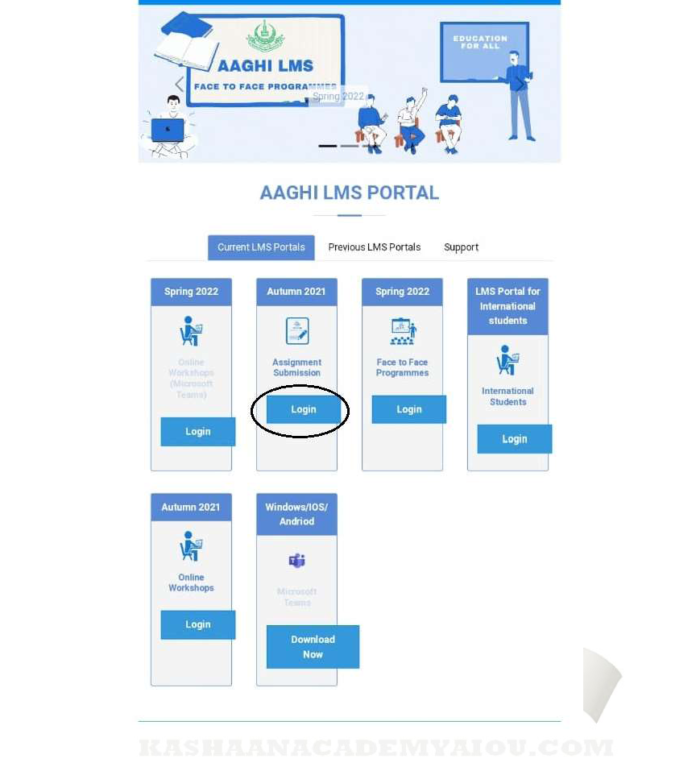 How to Upload Your Aiou Assignments on the LMS Portal - Solved Assignments AIOU